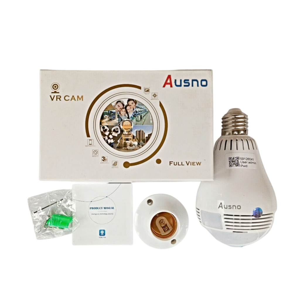 Standalone 360degree Wifi Panoramic Light Bulb Infrared Camera ...