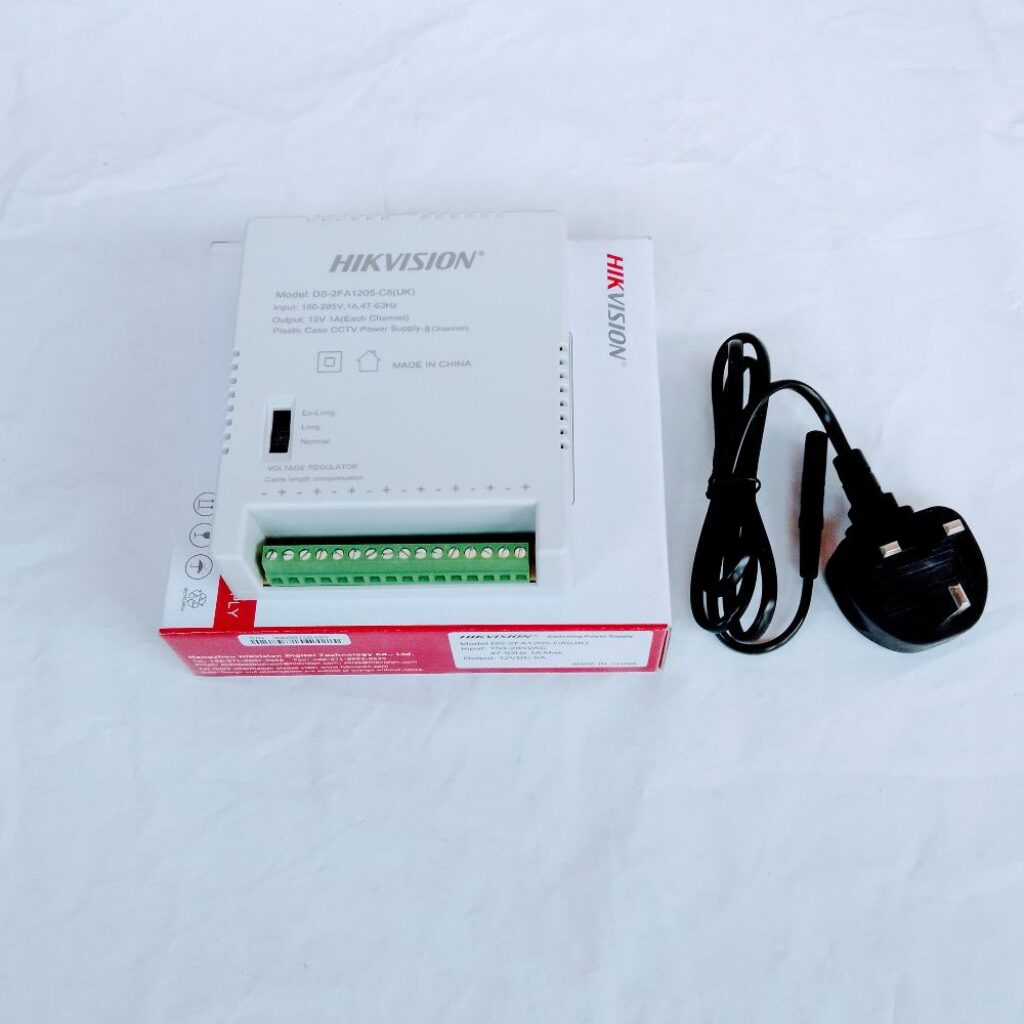 Hikvision 8way Power Supply Box With Power Cord - Stanificent Global ...