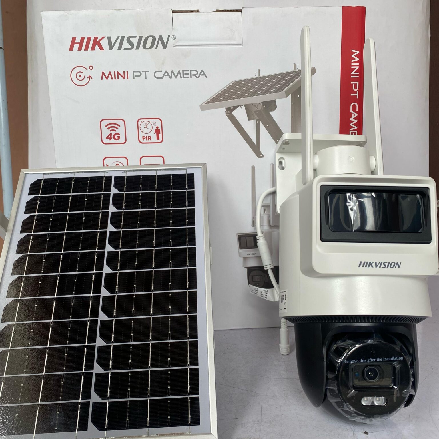 Hikvision 4MP 4G Single Lens Solar PT Outdoor Camera (HIK Connect App ...