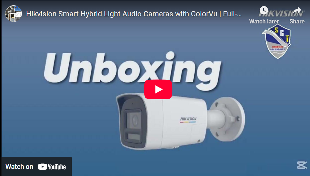 Hikvision Smart Hybrid Light Audio Cameras with ColorVu | Full-Color Security in Nigeria ...