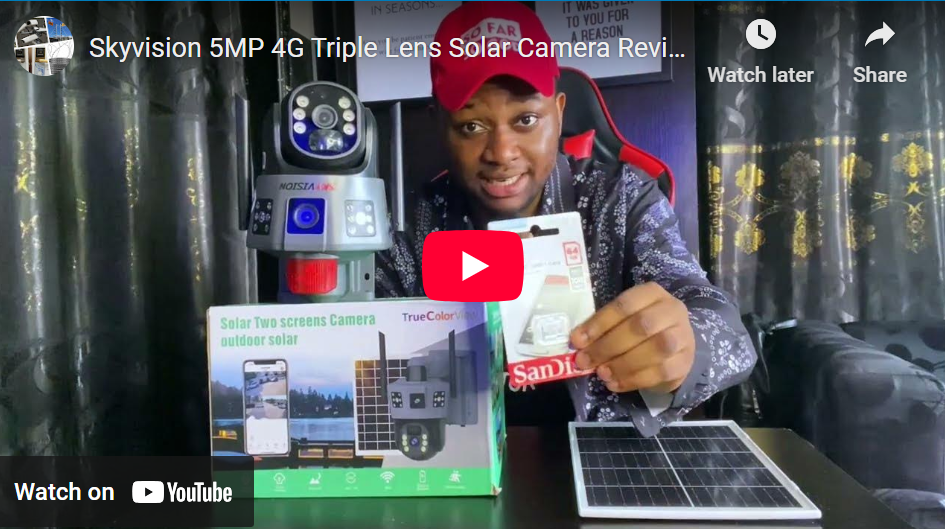 Skyvision 5MP 4G Triple Lens Solar Camera Review & The Best Place to ...