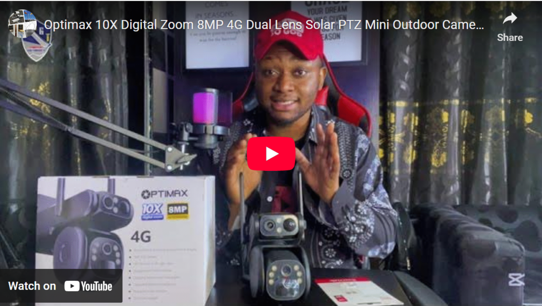 Optimax 10X Digital Zoom 8MP 4G Dual Lens Solar PTZ Mini Outdoor Camera Review - Stanificent ...