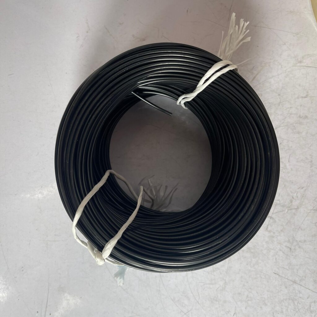 Coil of 1mm Comester Cable (black) - Stanificent Global Technologies Ltd