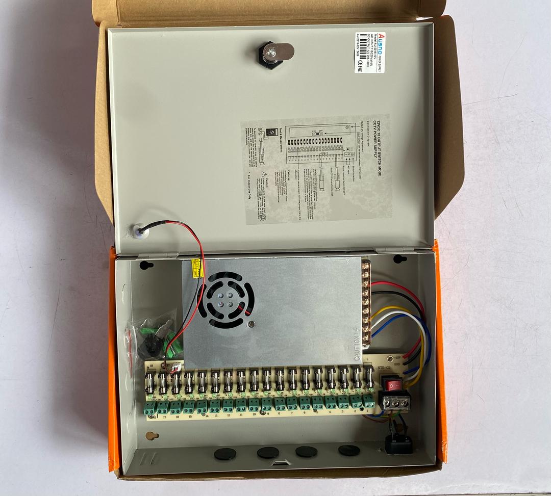 Ausno 18way Power Supply Box With Power Cord With Power Cord Available ...
