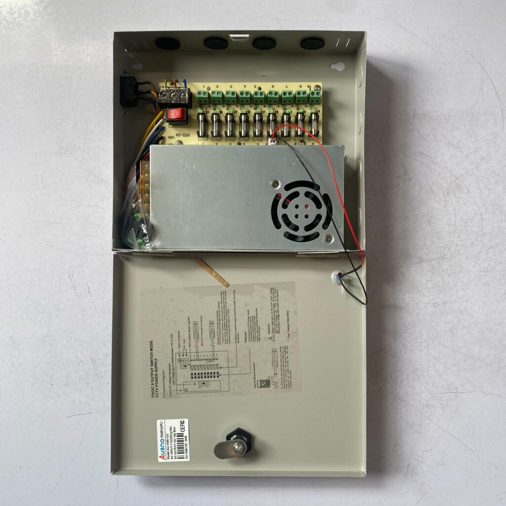 Ausno 9way Power Supply Box With Power Cord Available Anywhere In ...