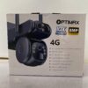 Optimax 10X Digital Zoom 8MP 4G Dual Lens Solar PTZ Mini Outdoor Camera ...