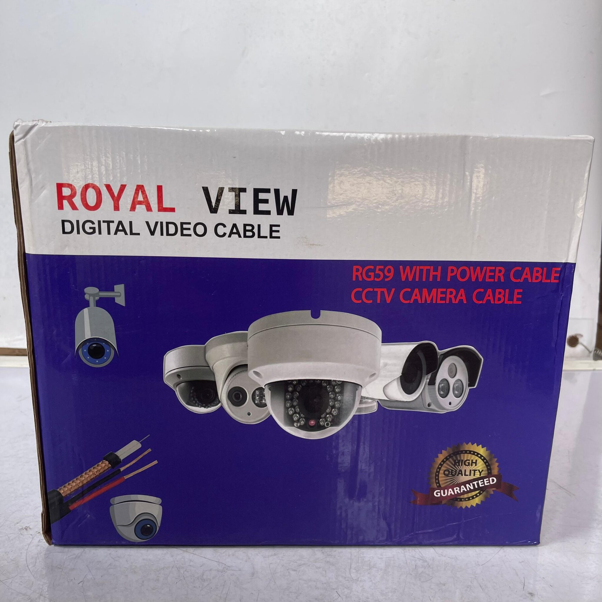 Royal View 305meters RG59 Cable With Power Available Anywhere In ...