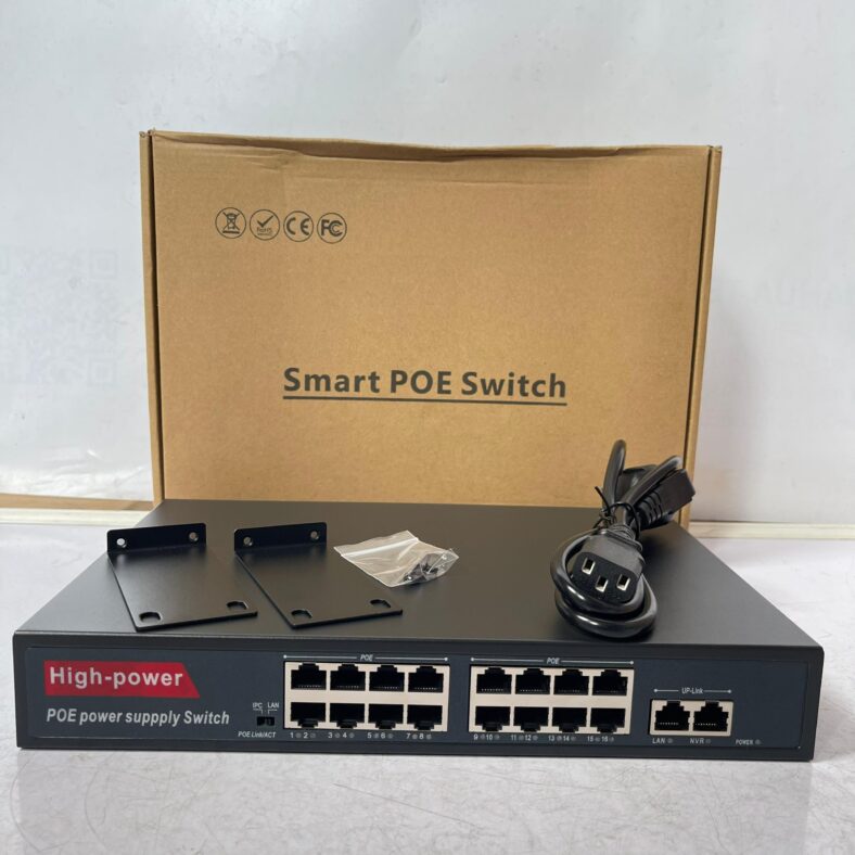 Smart 16Port POE Switch Available Anywhere In Nigeria - Stanificent ...