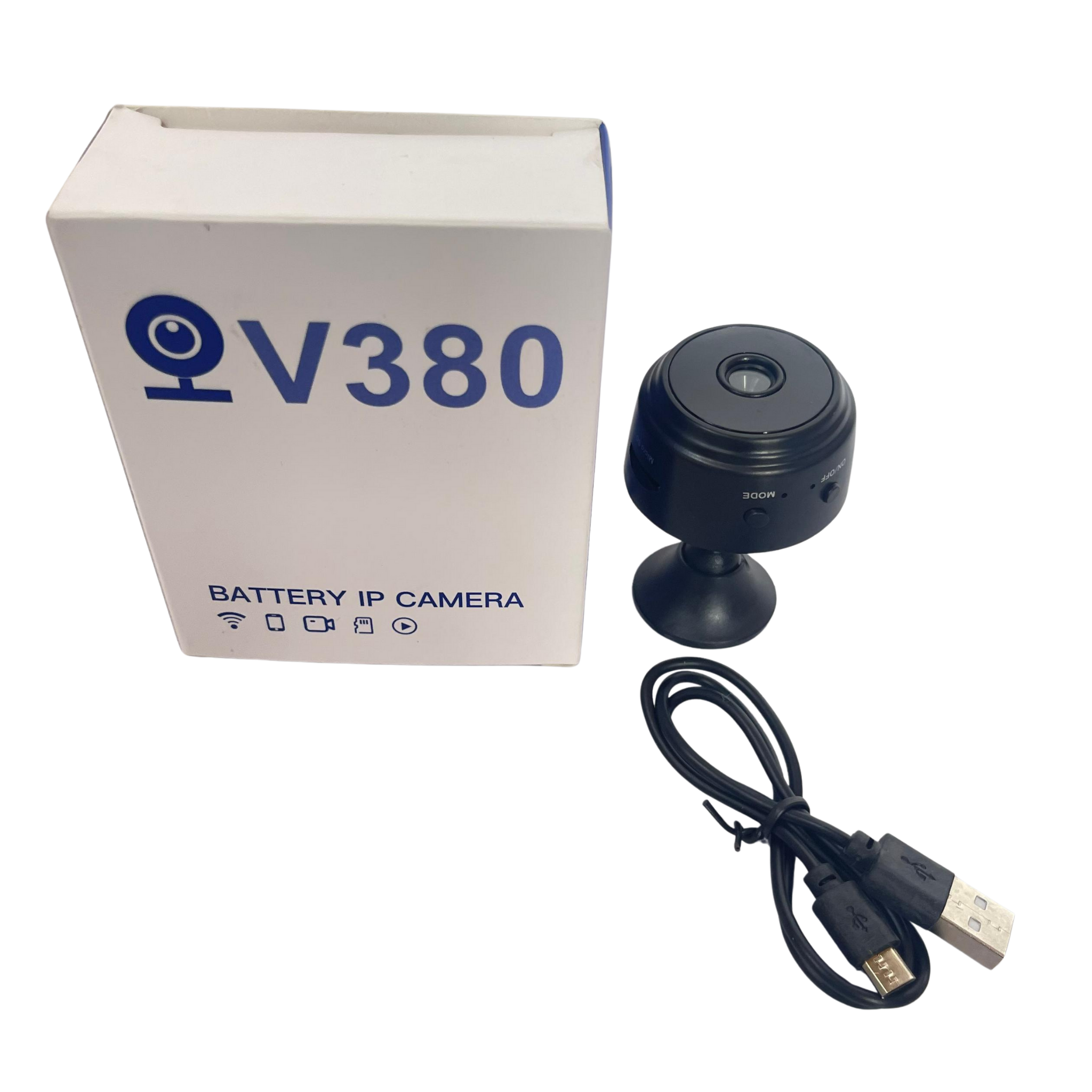 Standalone WiFi Mini Spy Infrared Camera (V380 APP) Available Anywhere ...