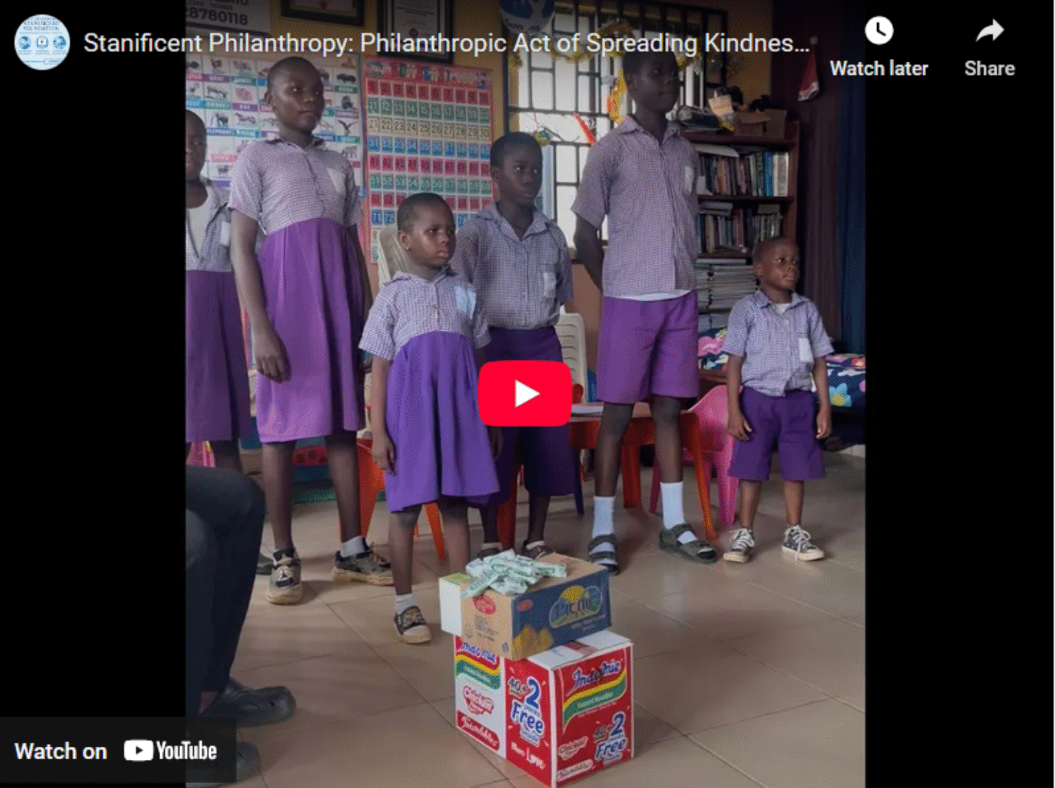 Stanificent Philanthropy: Philanthropic Act of Spreading Kindness and Transforming Lives ...