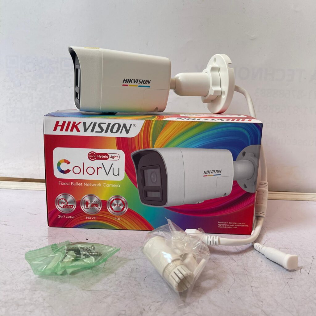 Hikvision 4MP Outdoor Smart Hybrid Light Audio Lifeguard IP Camera ...
