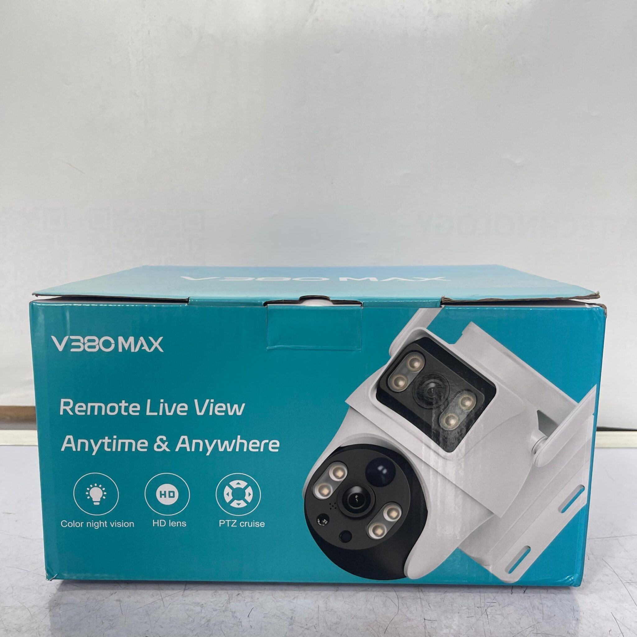 V380 Max 4G Dual Lens Solar PTZ Mini Outdoor Camera With Auto Tracking ...