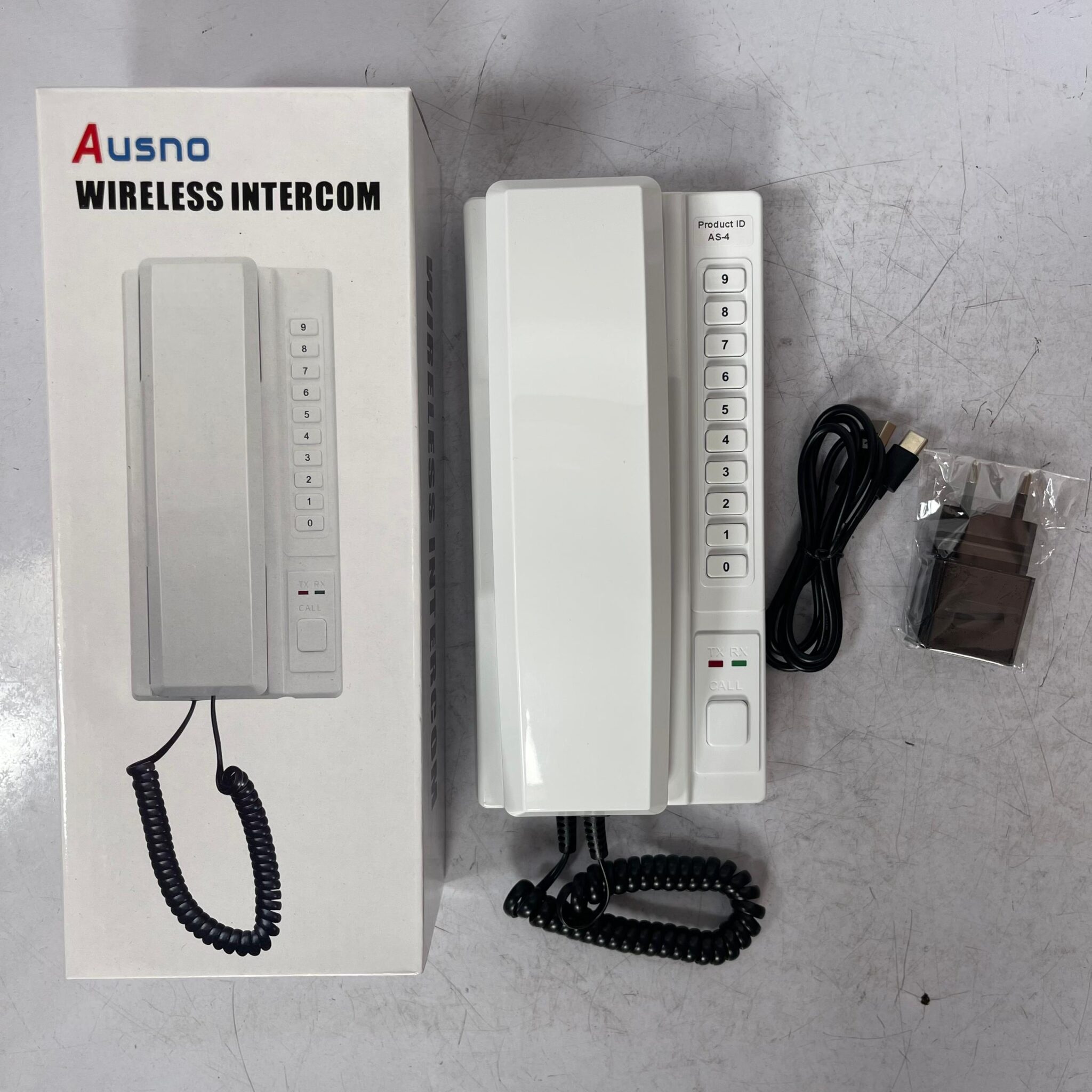 Ausno Non Display Rechargeable Wireless Intercom Available Anywhere In ...