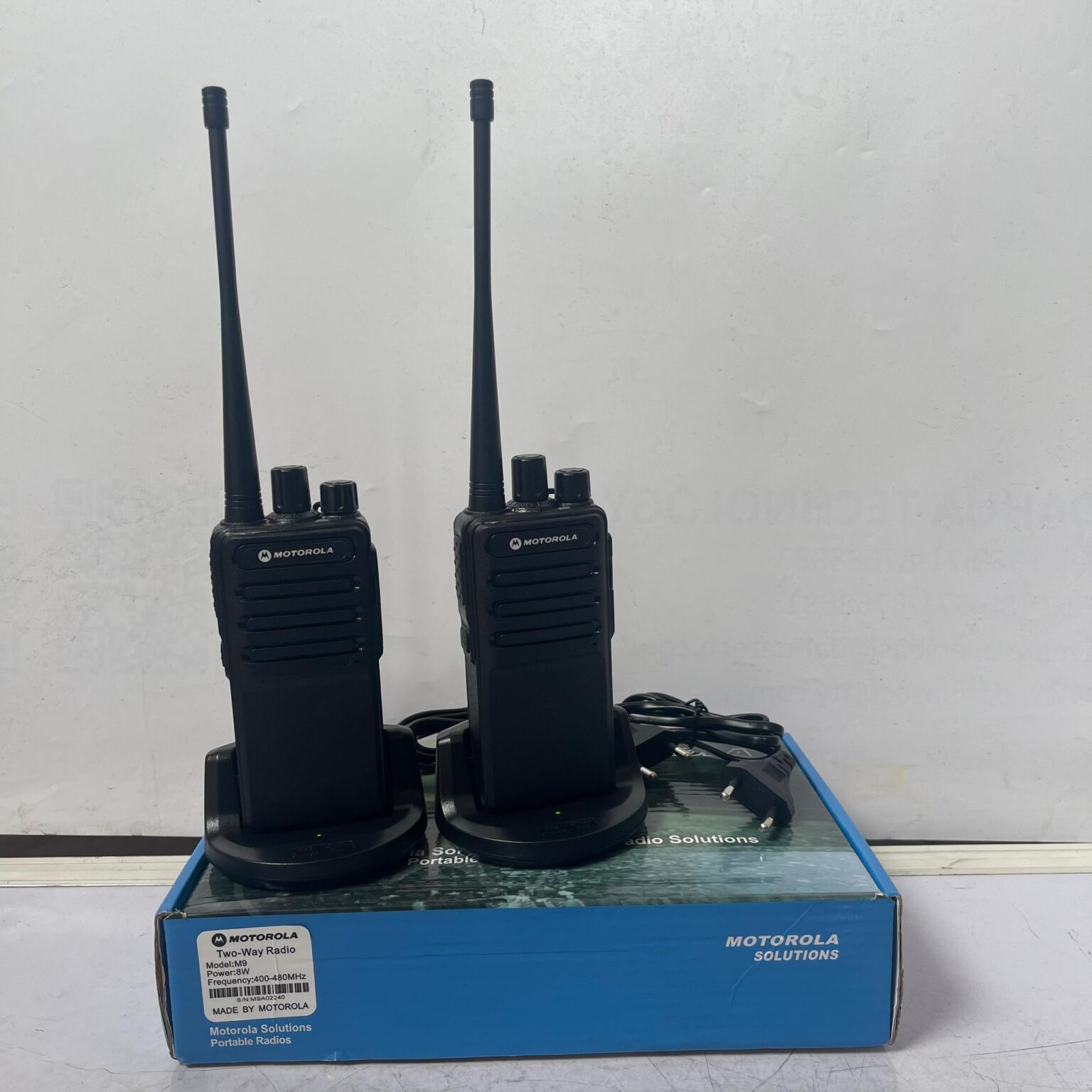 Motorola M9 Walkie Talkie Handset (Double) Available Anywhere In ...