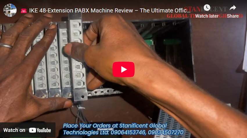 IKE 48-Extension PABX Machine Review – The Ultimate Office ...