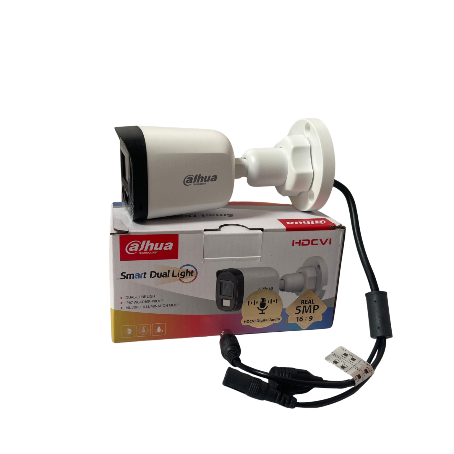 Dahua 5mp Outdoor Smart Dual Light Audio Camera Available Anywhere In ...